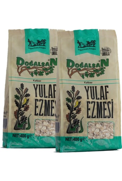 Doğalsan Katkısız Yulaf Ezmesi 400 gr x 2'li