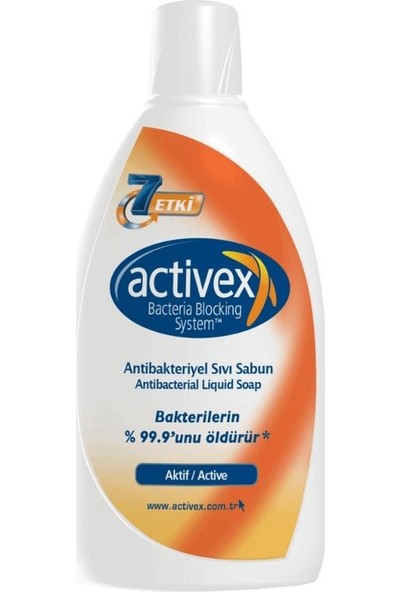 Activex Antibakteriyel Sıvı Sabun 1 lt