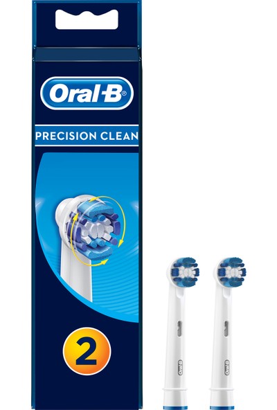 Oral-B Precision Clean 2'li Şarjlı Diş Fırçası Yedek Başlığı