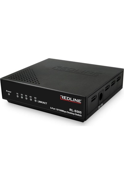 Redlıne RL-S505 5-Port 10/100MBPS Desktop Switch Redlıne RL-S505 5-Port 10/100MBPS Desktop Switch