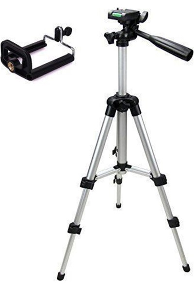 Kyrotech Tripod 105 cm Tripod Cep Telefonu ve Fotoğraf Makinesi Tripot Telefon Tutucu Aparatlı Kyrotech Tripod 105 cm Tripod Cep Telefonu ve Fotoğraf Makinesi Tripot Telefon Tutucu Aparatlı