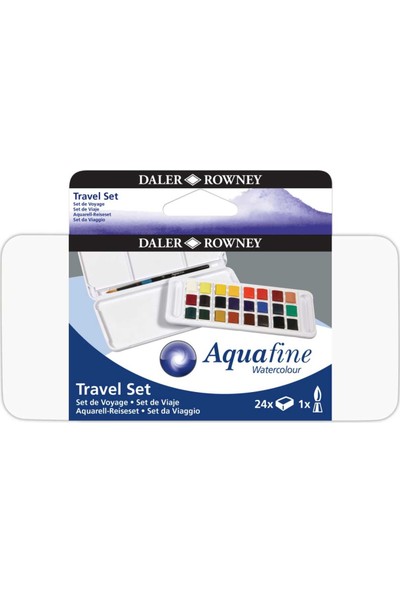 Daler Rowney Aquafine Travel Set 24'lü