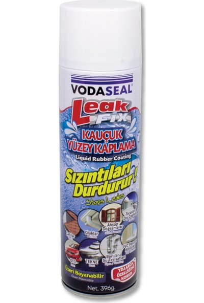 Vodaseal Kauçuk Sprey Kaplama Beyaz Vodaseal Kauçuk Sprey Kaplama Beyaz