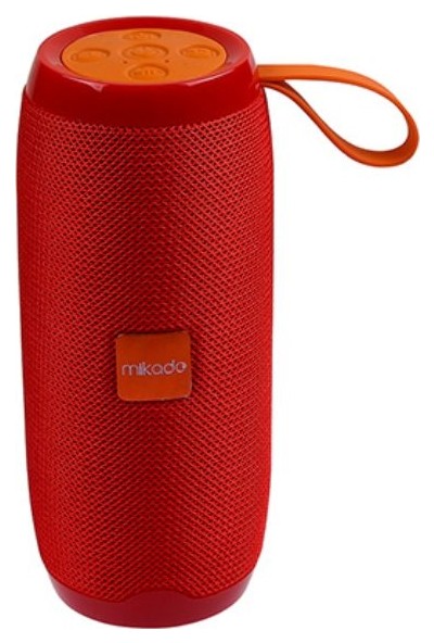 Mikado MD-BT56 Kırmızı Bluetooth-Usb -Aux -TF Card 3.7V 1200mAh Taşınabilir Speaker Mikado MD-BT56 Kırmızı Bluetooth-Usb -Aux -TF Card 3.7V 1200mAh Taşınabilir Speaker