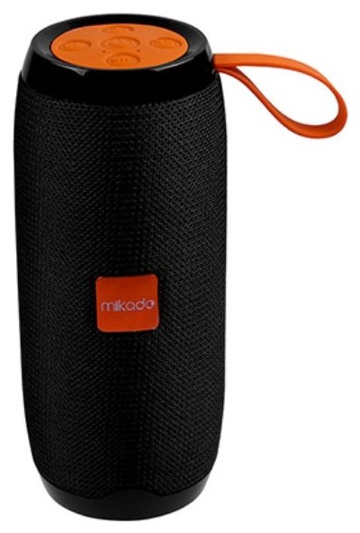 Mikado MD-BT56 Siyah Bluetooth-Usb -Aux -TF Card 3.7V 1200mAh Taşınabilir Speaker Mikado MD-BT56 Siyah Bluetooth-Usb -Aux -TF Card 3.7V 1200mAh Taşınabilir Speaker