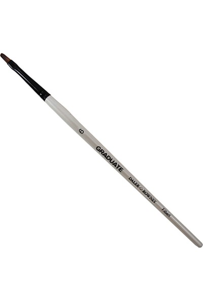 Daler Rowney Graduate Kedi Dili Kısa Saplı Sentetik Fırça No:6 Daler Rowney Graduate Kedi Dili Kısa Saplı Sentetik Fırça No:6