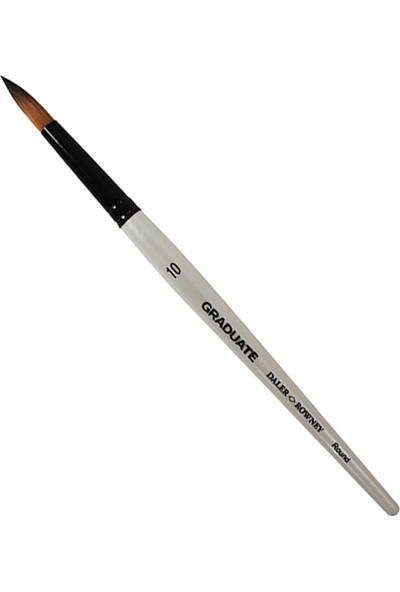 Daler Rowney Graduate Yuvarlak Uçlu Kısa Saplı Fırça No:10 Daler Rowney Graduate Yuvarlak Uçlu Kısa Saplı Fırça No:10