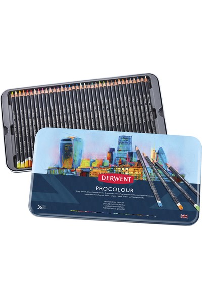 Derwent Procolour Kuruboya Kalem Seti 36LI 2302507 Derwent Procolour Kuruboya Kalem Seti 36LI 2302507