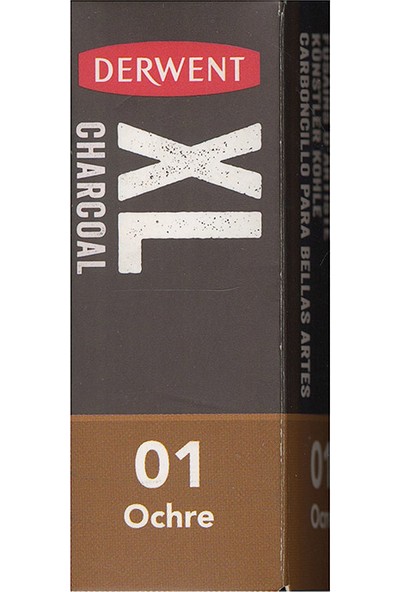 Derwent Xl Charcoal Blocks Kalın Füzen 01 Ochre Derwent Xl Charcoal Blocks Kalın Füzen 01 Ochre