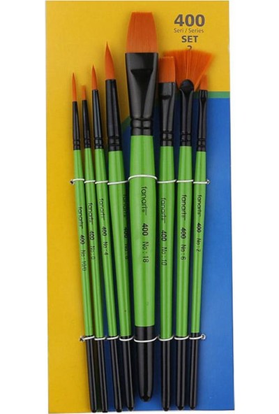 Fanart Academy Seri 400 Fırça Seti No:2 8li Fanart Academy Seri 400 Fırça Seti No:2 8li