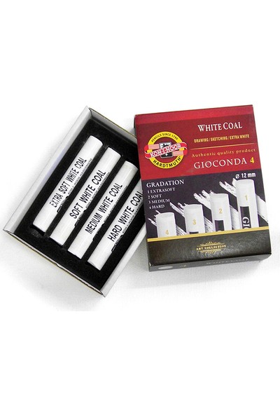 Koh-I-Noor Gioconda White Coal 4lü Set Karışık 8692