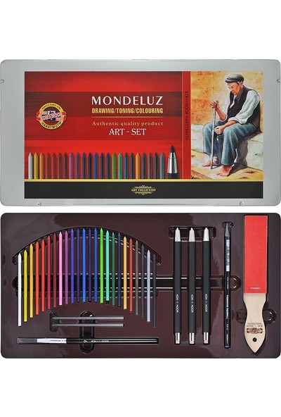 Koh-I-Noor Mondeluz Aquarell Art Set Çizim Seti 3796