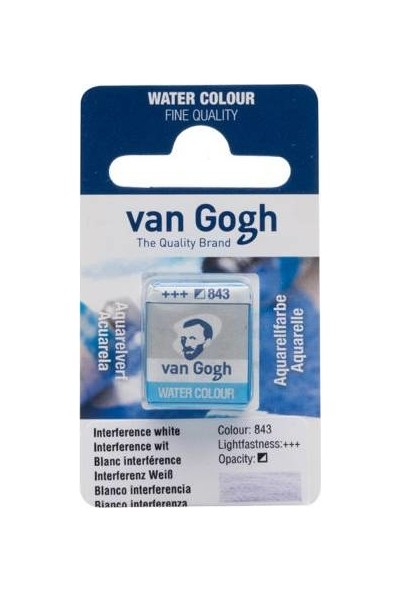 Van Gogh Tablet Sulu Boya Yedek Interference White 843 Van Gogh Tablet Sulu Boya Yedek Interference White 843
