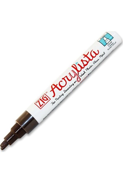Zig Acrylista Markör Kesik Uç Pac-50 624 Umber Zig Acrylista Markör Kesik Uç Pac-50 624 Umber