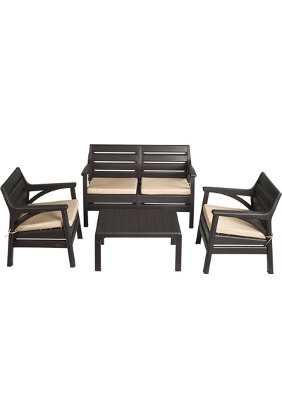 Holiday Miami Bahçe ve Balkon Seti Oturma Grubu