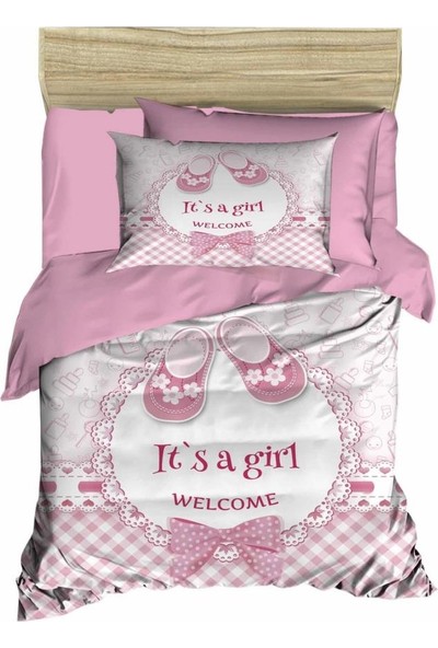 Best Class Bebek - Çocuk 3D Digital Nevresim Takımı G-Welcome