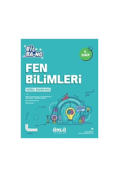 Ünlü 6. Sınıf Bil Ba-Ng Fen Bilimleri Soru Bankası Ünlü 6. Sınıf Bil Ba-Ng Fen Bilimleri Soru Bankası