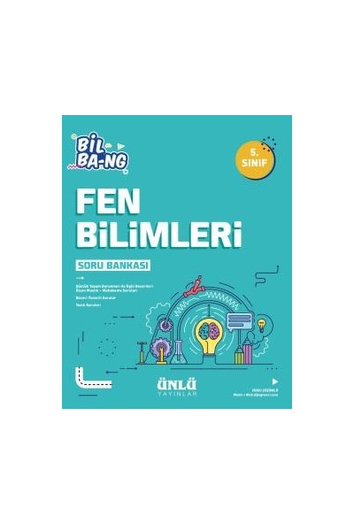 Ünlü 5.Sınıf Bil Ba-Ng Fen Bilimleri Soru Bankası Ünlü 5.Sınıf Bil Ba-Ng Fen Bilimleri Soru Bankası