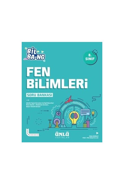 Ünlü 8. Sınıf Bil Ba-Ng Fen Bilimleri Soru Bankası