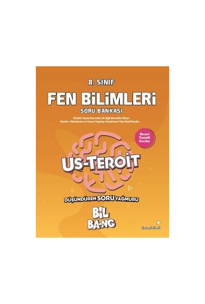 Ünlü 8.Sınıf Us-Teroit Fen Bilimleri Soru Bankası
