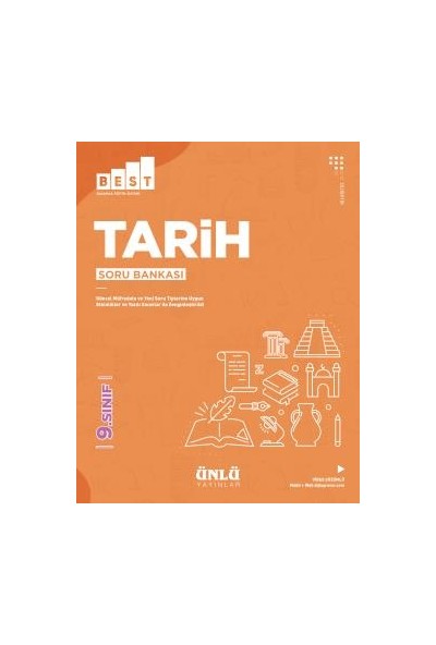 Ünlü 9.Sınıf Best Tarih Soru Bankası Ünlü 9.Sınıf Best Tarih Soru Bankası
