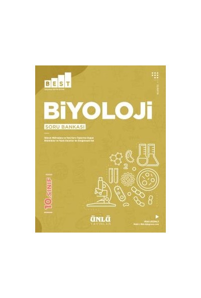 Ünlü 10. Sınıf Best Biyoloji Soru Bankası