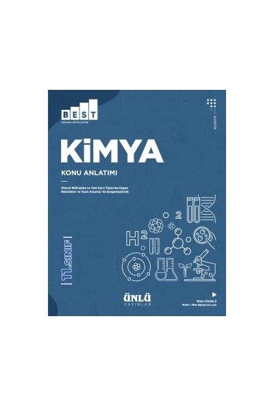 Ünlü 11. Sınıf Best Kimya Konu Anlatım