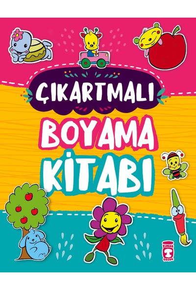 Çıkartmalı Boyama Kitabı (Sticker Hediyeli) - Murat Bingöl