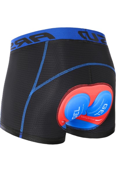 Arsuxeo Erkekler Bisiklet Iç Şort Hafif Nefes 5d Yastıklı Mtb Arsuxeo Erkekler Bisiklet Iç Şort Hafif Nefes 5d Yastıklı Mtb