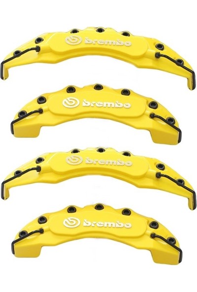 Brembo Sarı Kaliper Kapağı 4'lü Yağ Hortumlu