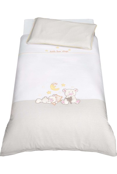 Sydney Baby Little Bear 3 Parça Nevresim Takımı - Ekru Sydney Baby Little Bear 3 Parça Nevresim Takımı - Ekru