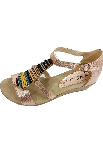 Sms 1516 Taşlı Kadın Sandalet