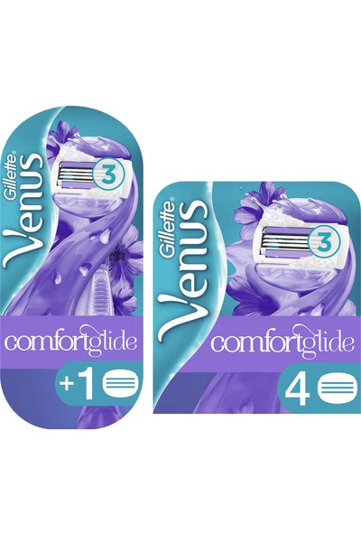 Gillette Venus Breeze Tıraş Paketi (Tıraş Makinesi + 4'lü Tıraş Bıçağı)