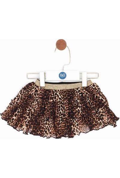 BG Baby Kız Bebek Desenli Etek
