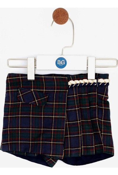 BG Baby Kız Bebek Ekose Etek