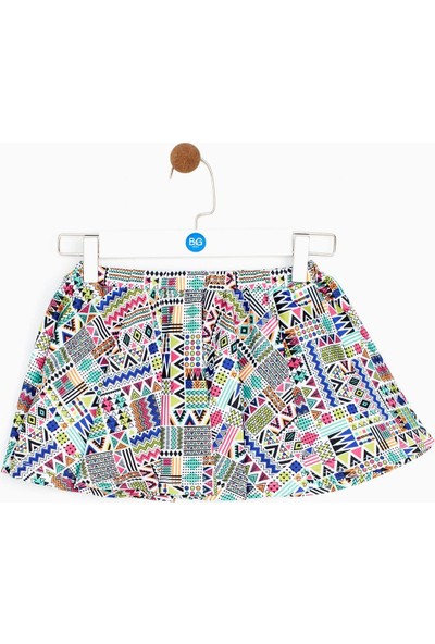 B&G Store Riccione Kız Bebek Desenli Etek