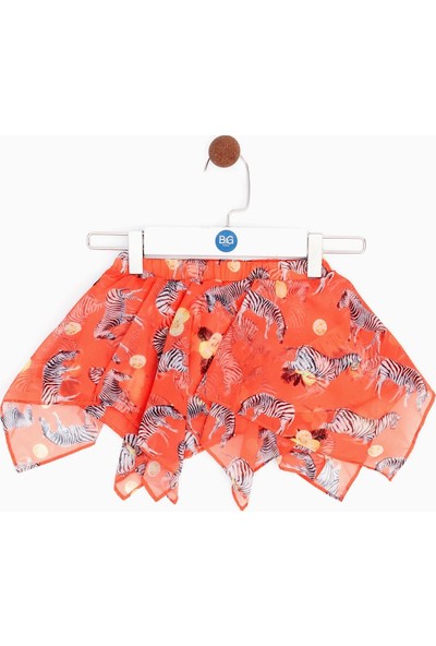 BG Baby Kız Bebek Desenli Etek