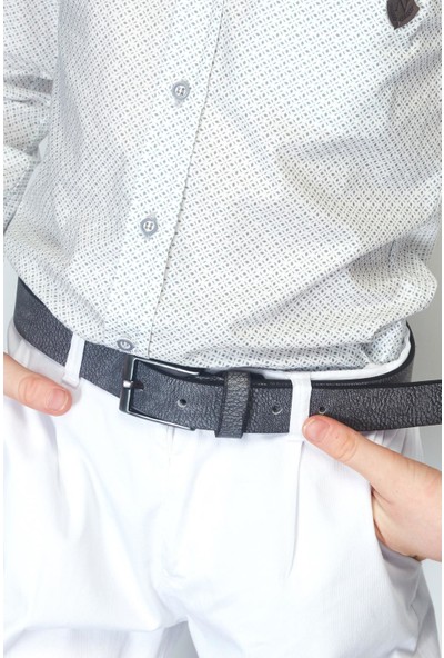 Nebbati Erkek Çocuk Gri Kemer