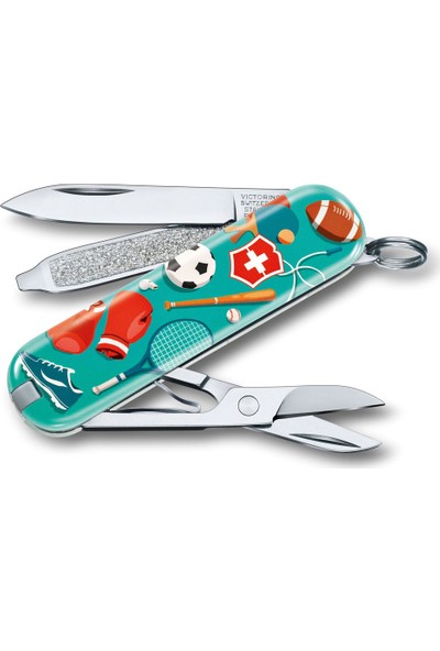 Victorinox Çakı Classic Sports World Desen Le 2020 VT0.6223.L2010 Victorinox Çakı Classic Sports World Desen Le 2020 VT0.6223.L2010