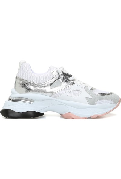 Divarese 5024463-040 Beyaz Gri Kadın Sneaker
