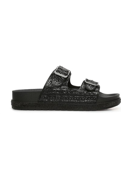 Divarese 5024293-052 Siyah Kadın Terlik