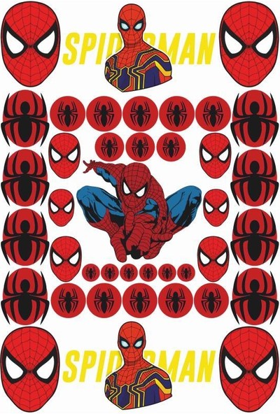 StickerMarket Spiderman Sticker Seti