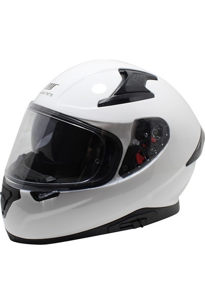 Mts M-917 Snake Beyaz Full Face Güneş Vizörlü Motosiklet Kaskı Mts M-917 Snake Beyaz Full Face Güneş Vizörlü Motosiklet Kaskı