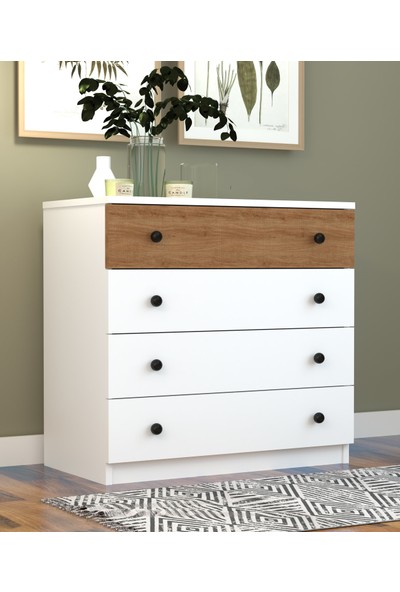 Tocco Aslı 4 Çekmeceli Şifonyer