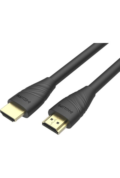 Philips SWL6118E/93 HDMI KABLO 3D Ağ Destekli Altın Uçlu 4K 60Hz 18G Bps Ultra HD HDMI2.0 Görüntü/Ses Kablosu-3m Philips SWL6118E/93 HDMI KABLO 3D Ağ Destekli Altın Uçlu 4K 60Hz 18G Bps Ultra HD HDMI2.0 Görüntü/Ses Kablosu-3m