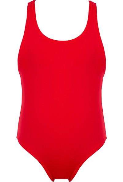 Kom Swimm Çocuk Mayo Kırmızı