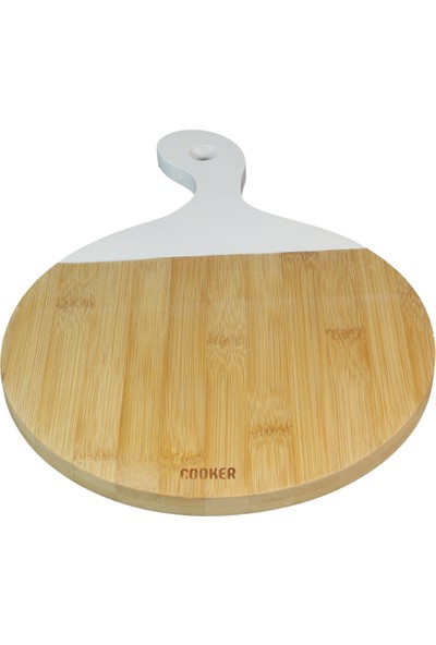 Cooker Bambu Sunum Kesme Tahtası 35 x 24 cm