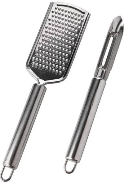 Tb Soyacak ve Rende Set Paslanmaz Çelik