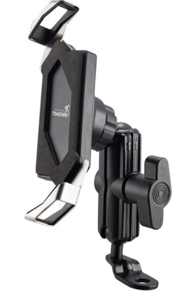 Takeway Motosiklet Telefon Tutucu Ayna Bağlantılı