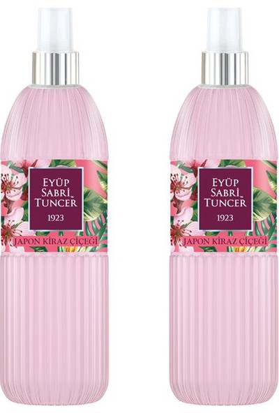 Eyüp Sabri Tuncer Japon Kiraz Çiçeği 150 ml Sprey Kolonya - Pet Şişe 2 Adet